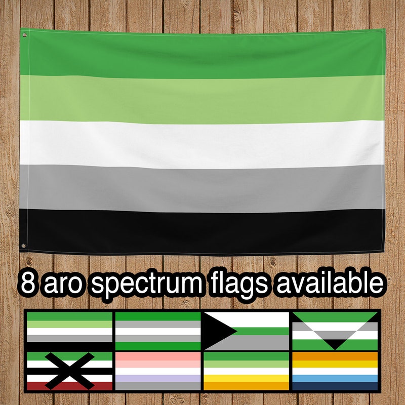 Aromantic Flag - Etsy UK