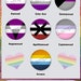 Ace Spectrum Pride Flags: Asexual, Grey-ace, Demisexual, Ageo, Apothi ...