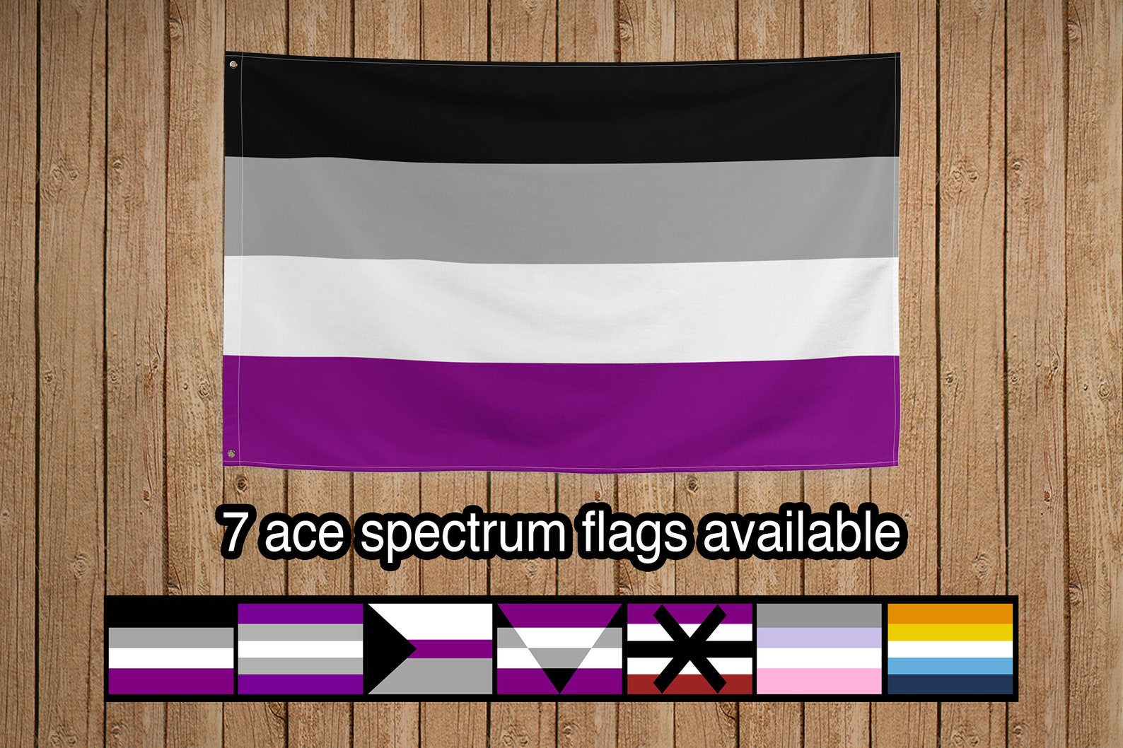 Ace Spectrum Pride Flags: Asexual, Grey-ace, Demisexual, Ageo, Apothi ...