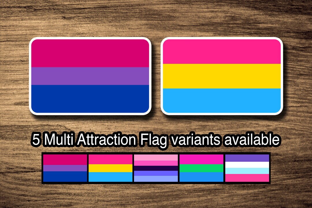 Multi Attraction Pride Flags: Bisexual Pansexual Omnisexual - Etsy