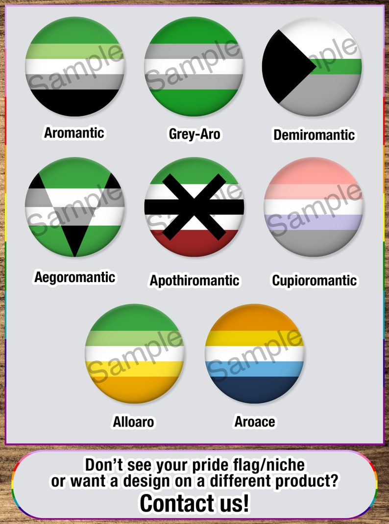 Aro Spectrum Pride Flags: Aromantic, Grey-aro, Demiromantic, Ageo, Apothi, Cupio, Aroace, LGBTQ ...