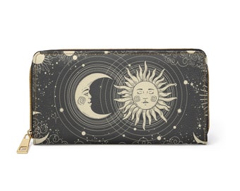 Sun and Moon Wallet - Etsy