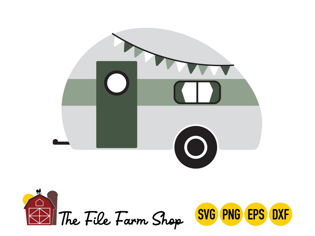 Camper Svg, Trailer Svg, Travel Trailer, RV, Camping Life, Camping Png ...