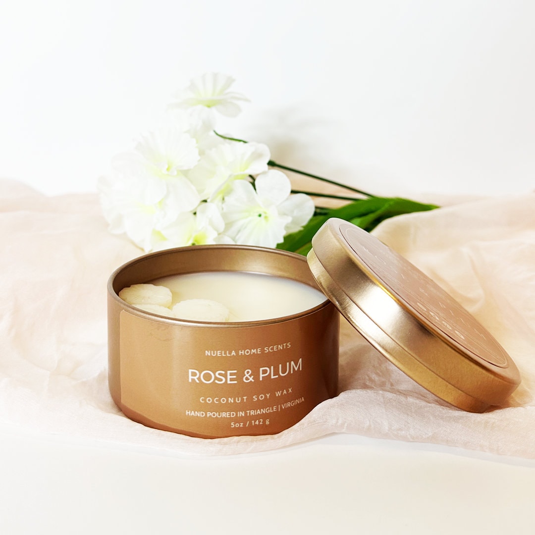 Wickless Candle | 5 Oz Scented Candle | Virgin Coconut Soy Wax | Vegan ...