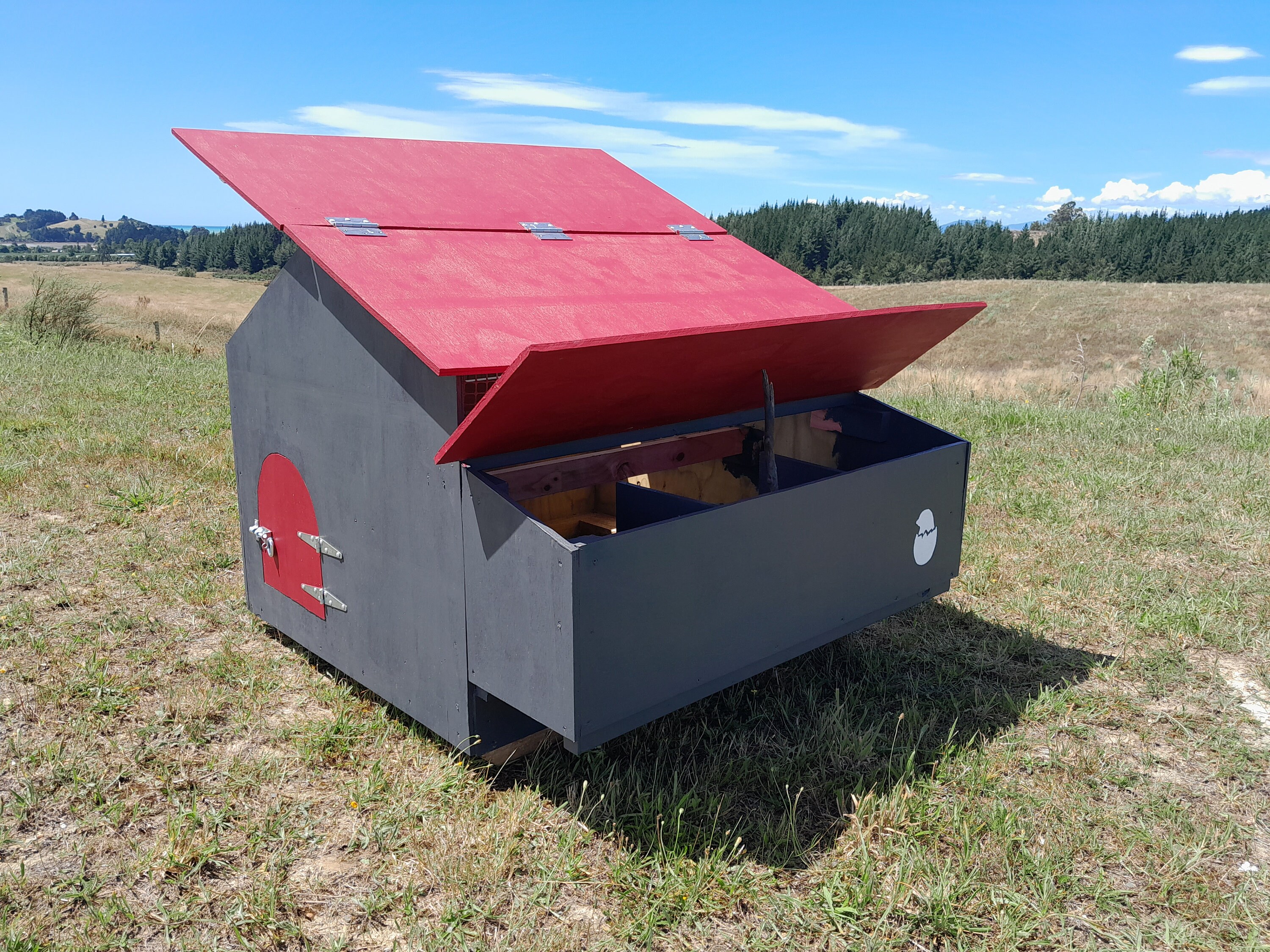 Chicken Coop Plans - 8 Hens - Easy DIY Plans - Build Your Own Movable ...