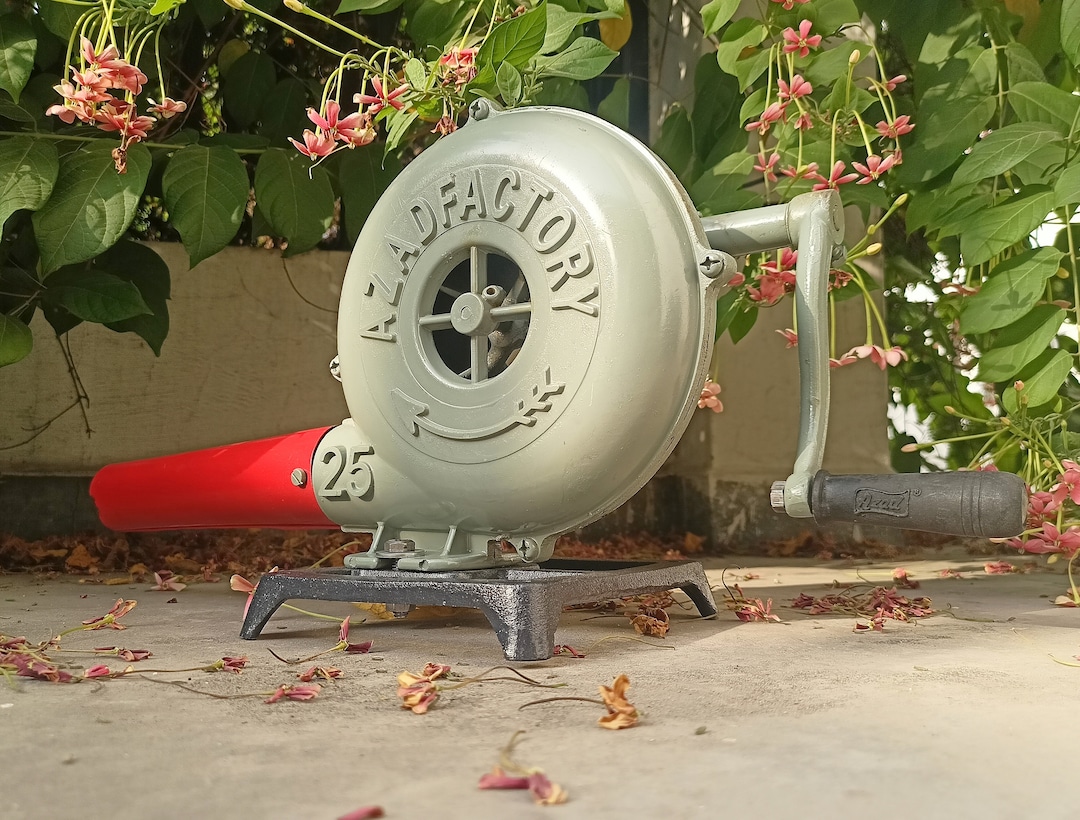 Vintage Hand Crank Forge Blower - Essential Tool for Blacksmiths ...