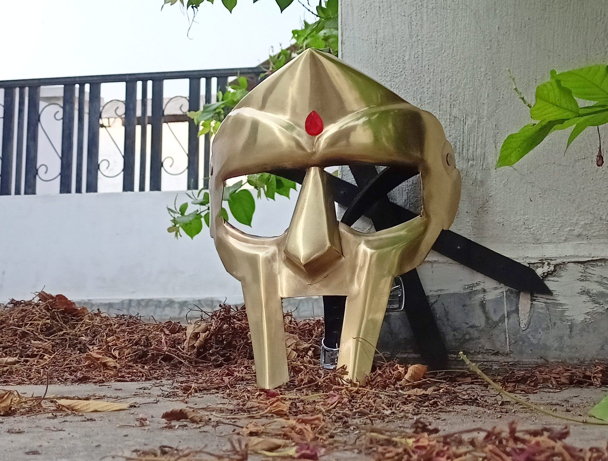 MF DOOM Mask Mad-villain Mild Steel Face Armour Medieval - Etsy