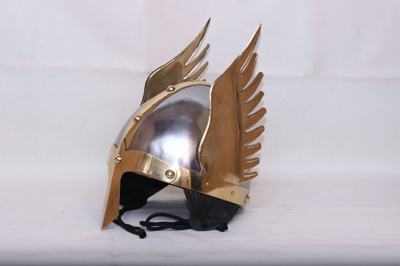 Valkyrie Helmet Hermes Helmet Wikinger Helm Flügel - Etsy