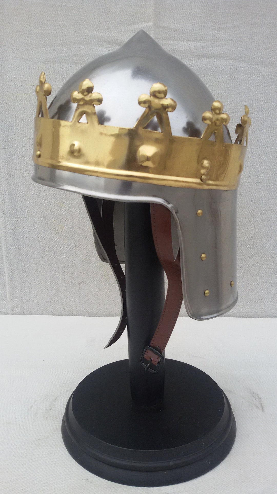 Richard I Helmet King Lionheart of England Monarch Crown Medieval ...