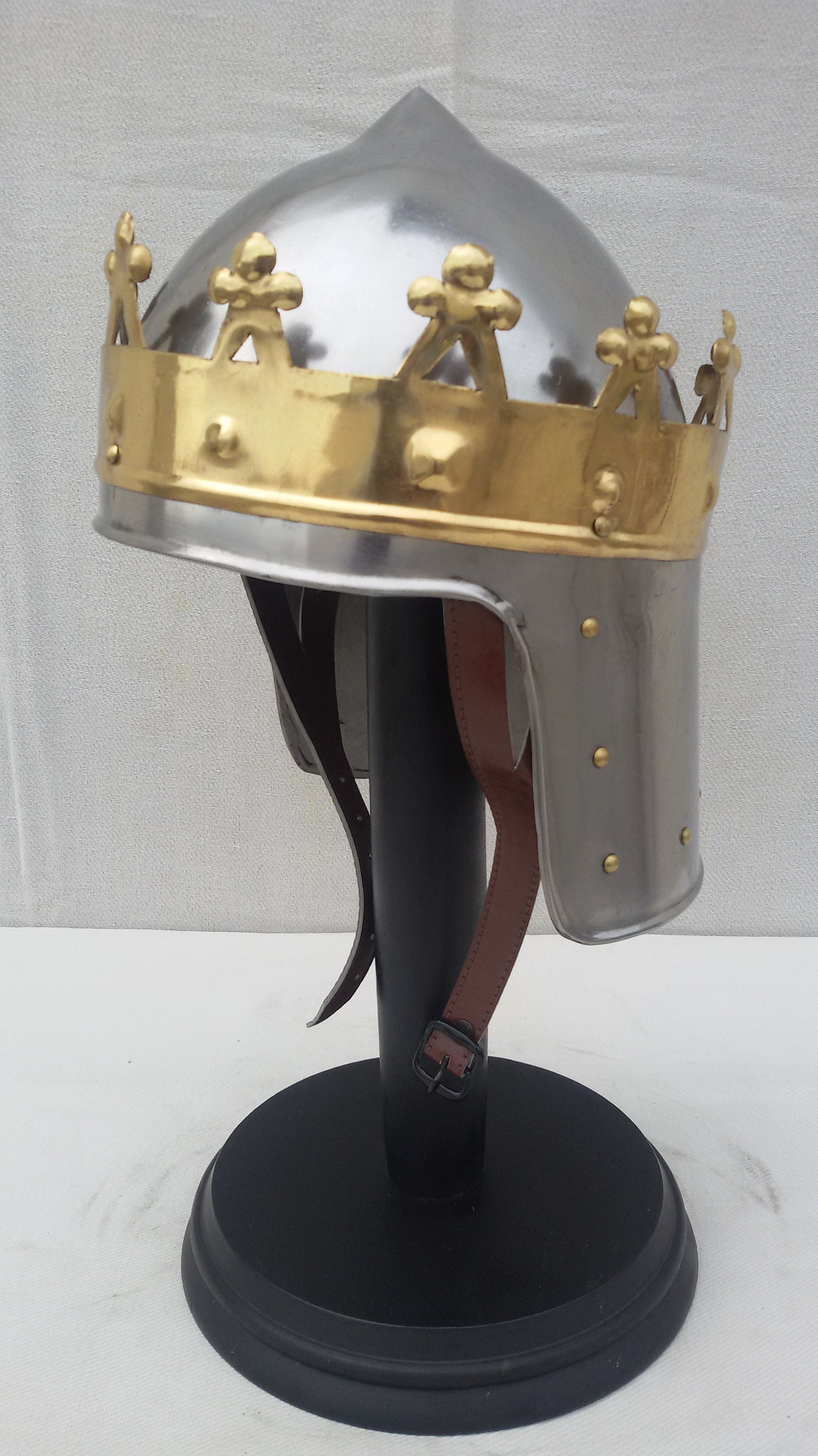 Richard I Helmet King Lionheart of England Monarch Crown - Etsy
