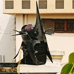 Nazgûl Ringwraith Robes Black Rider Helmet Gauntlets Lord of the Ring ...