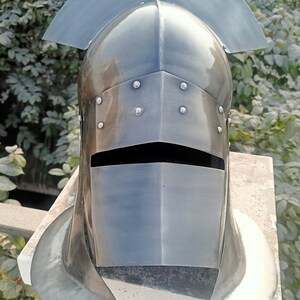 Uruk Hai Helmet Steel Metal Armor Lord of the Rings Cosplay Costume ...