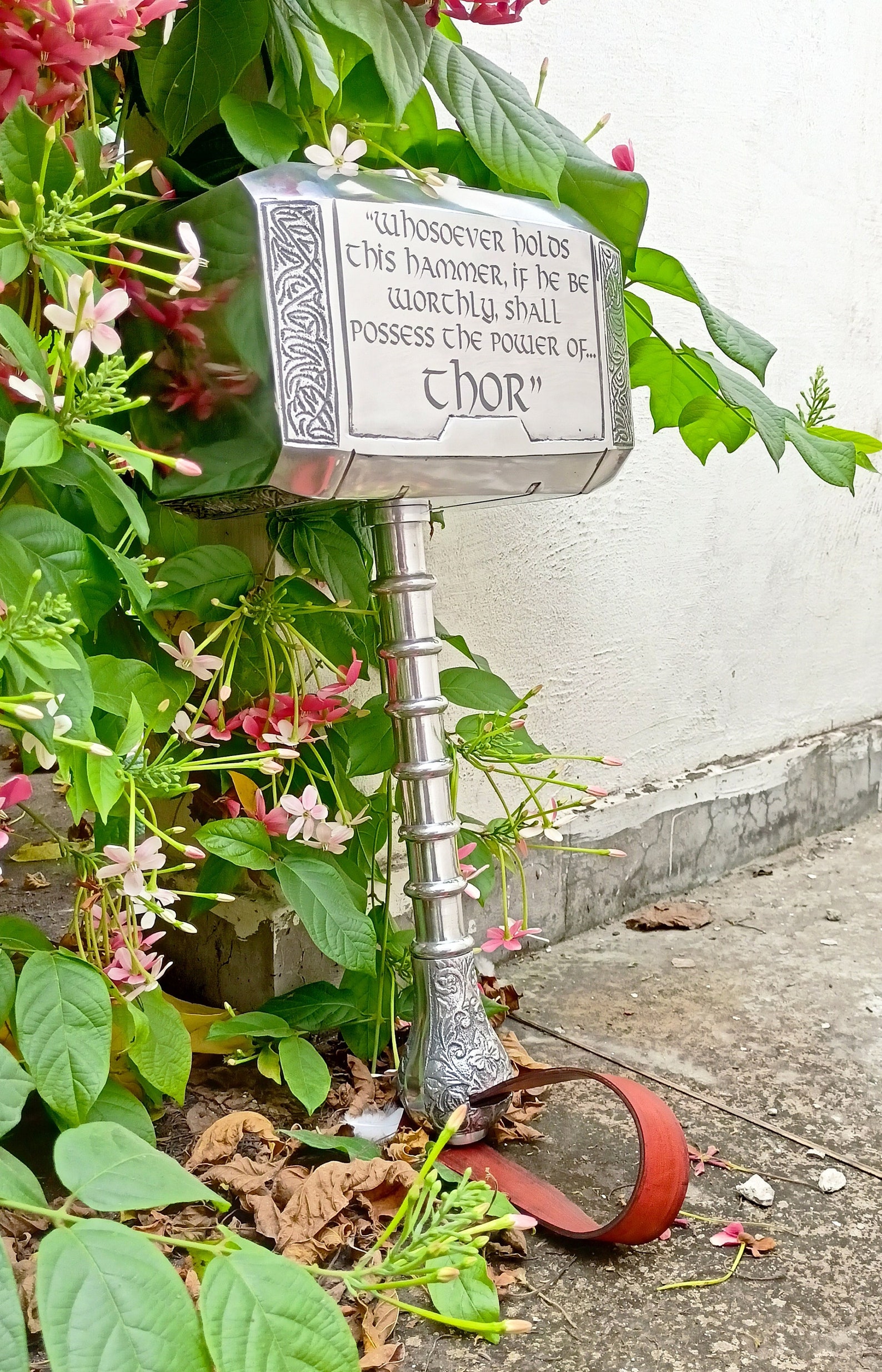 Thor Hammer Metal Mjolnir Mjölnir/mjølnir 1:1 Screen - Etsy