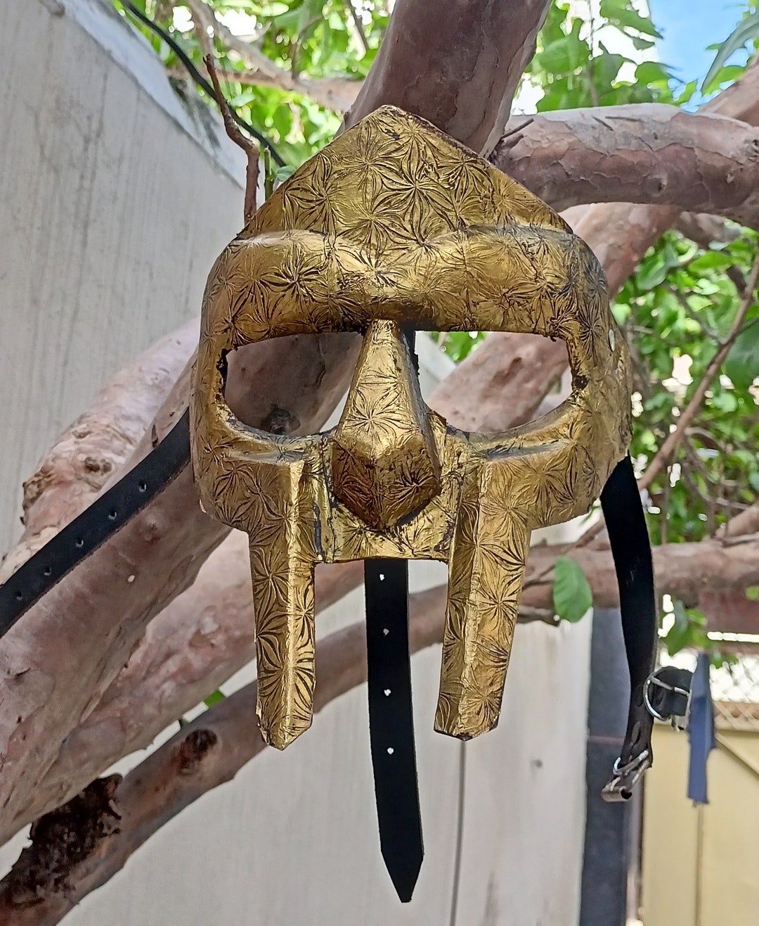 MF DOOM Mask Mad-villain Mild Steel Face Armour Medieval Hand-forged ...