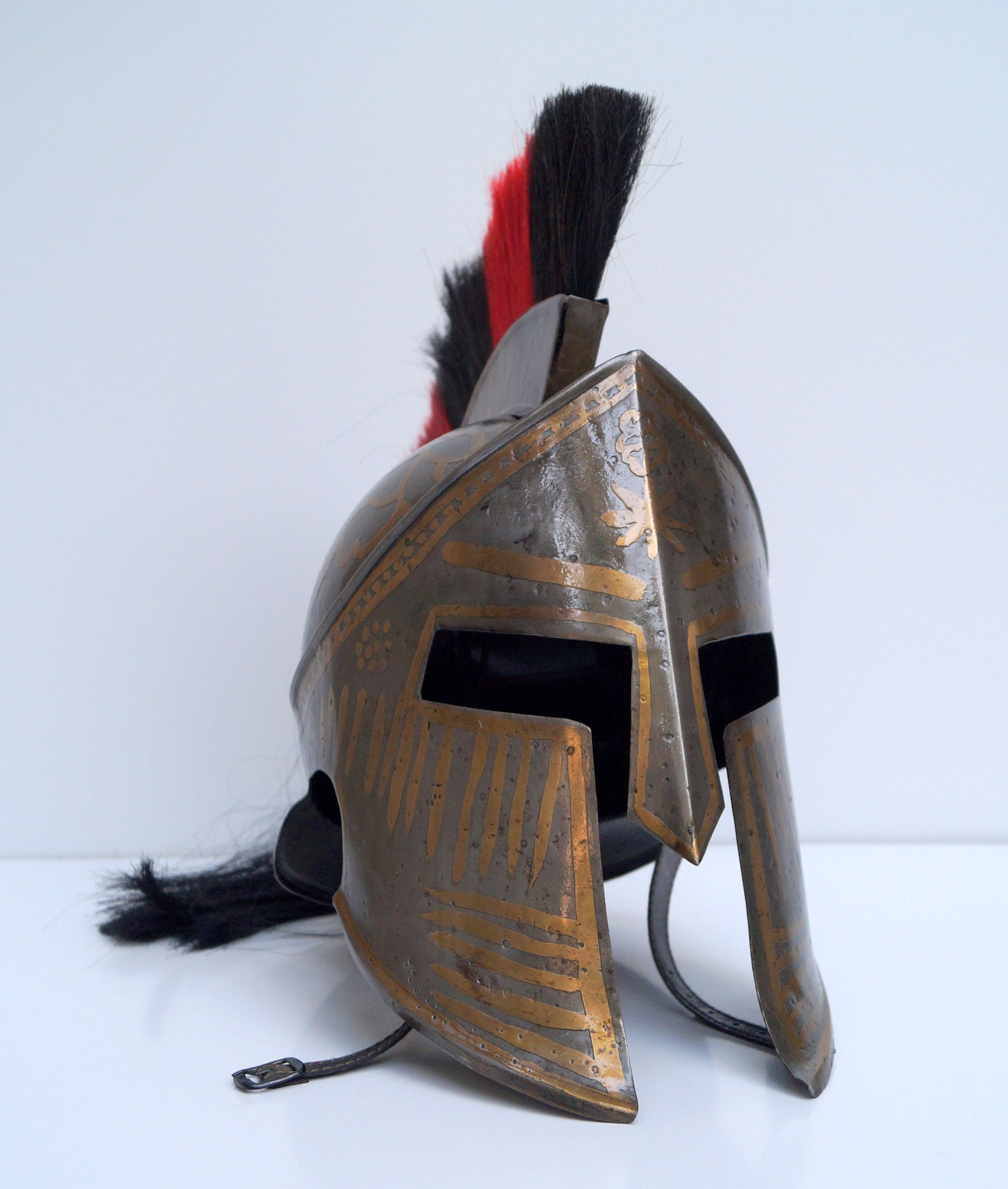 Great King Leonidas Spartan 300 Movie Helmet Fully Functional - Etsy