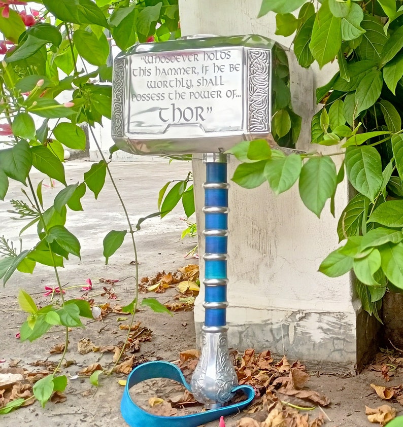 Thor Hammer Metal Mjolnir Mjölnir/mjølnir 1:1 Screen - Etsy