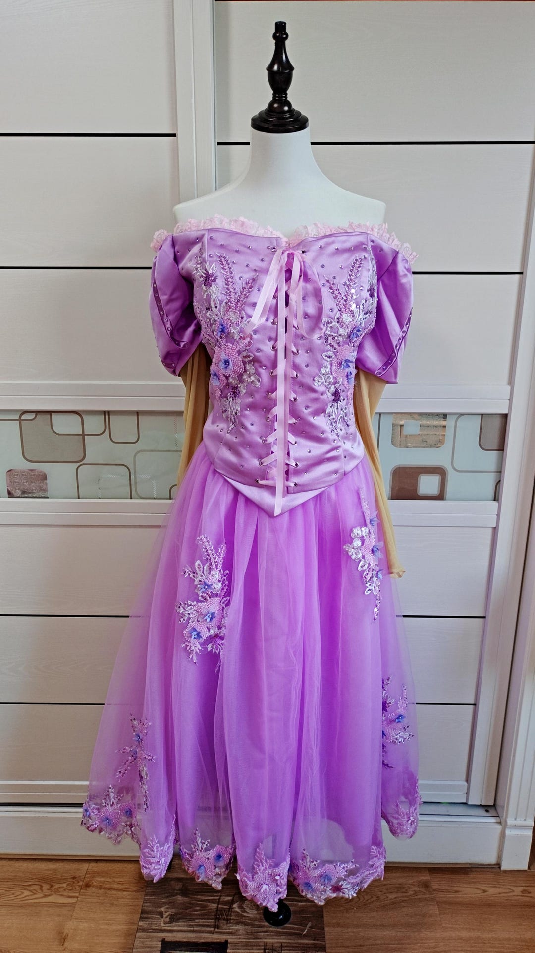 Inspired Rapunzel Purple Dress Cosplay Costume - Etsy