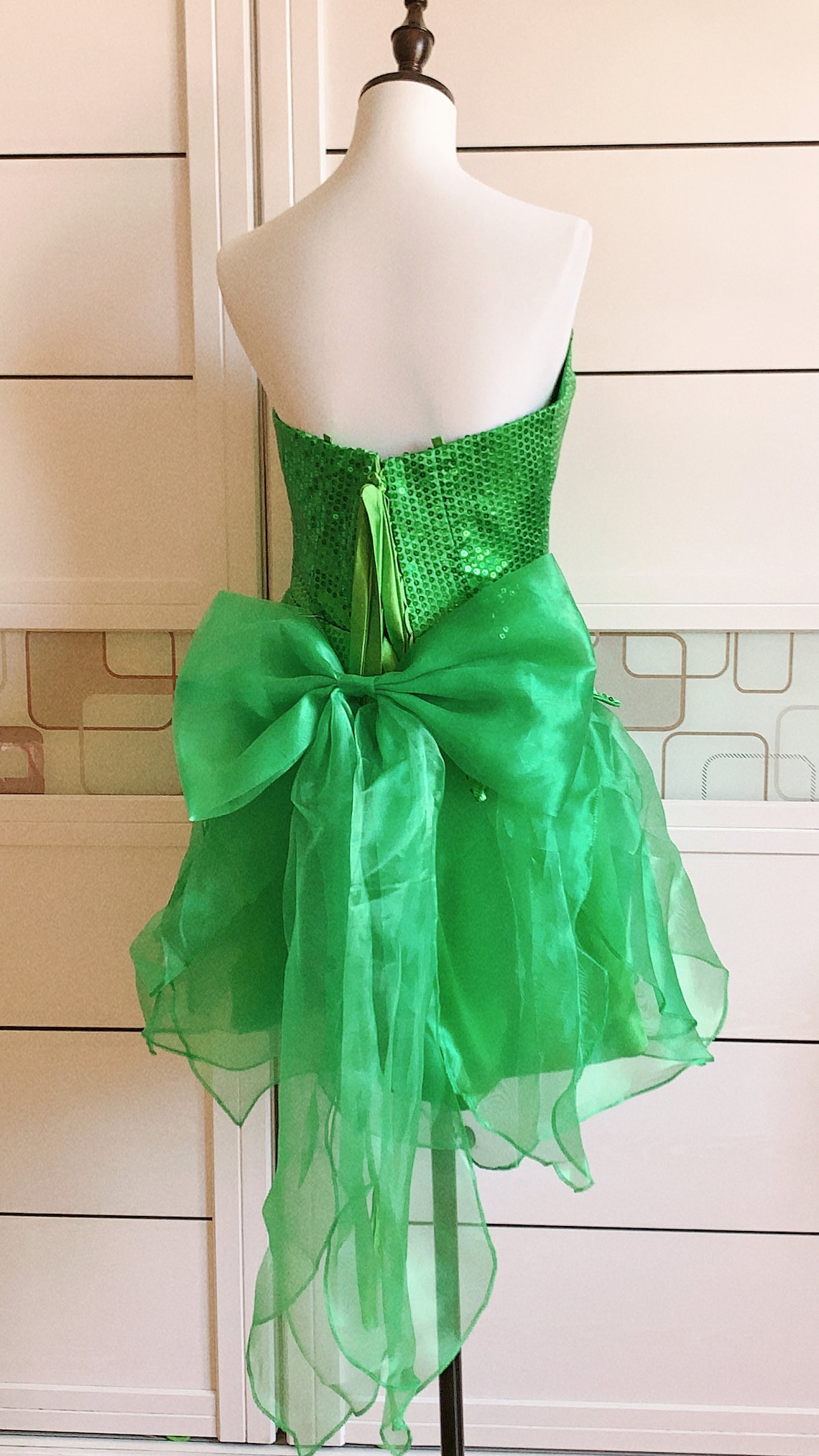 Tinkerbell Cosplay Costume Tinker Bell Costume With Wings - Etsy