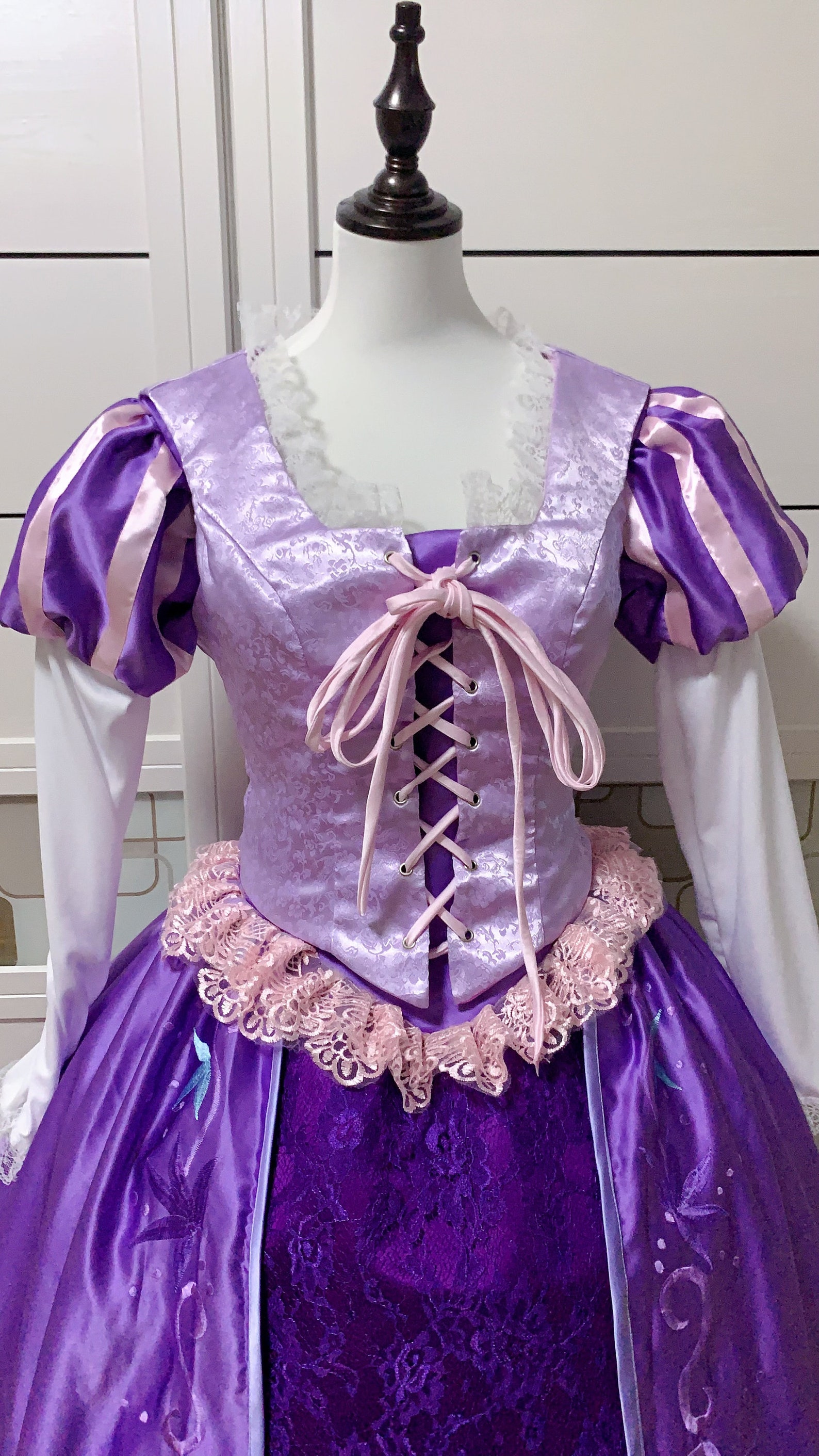 Inspired Tangled Rapunzel Dress Purple Cosplay Costume - Etsy