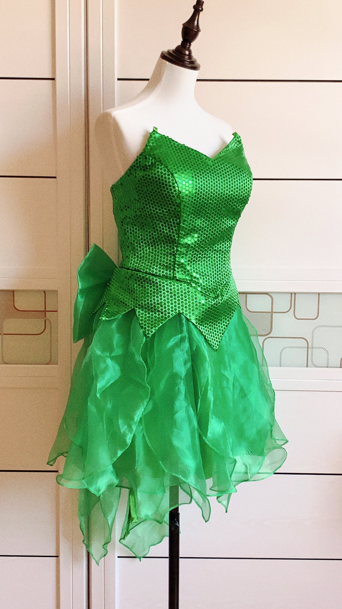 Tinkerbell Cosplay Costume Tinker Bell Costume With Wings - Etsy