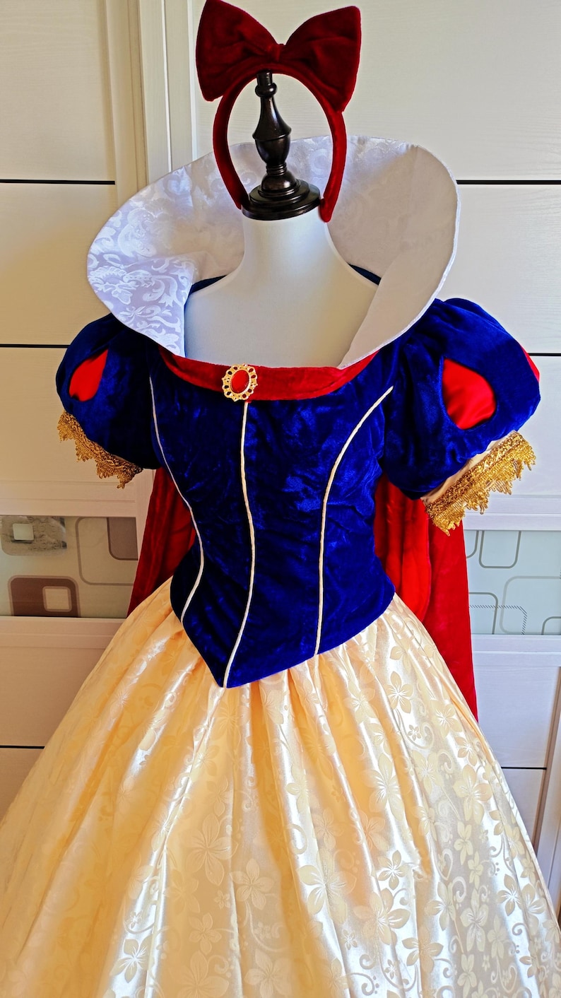 Inspired Snow White Cosplay Costume Cosplay Dress - Etsy