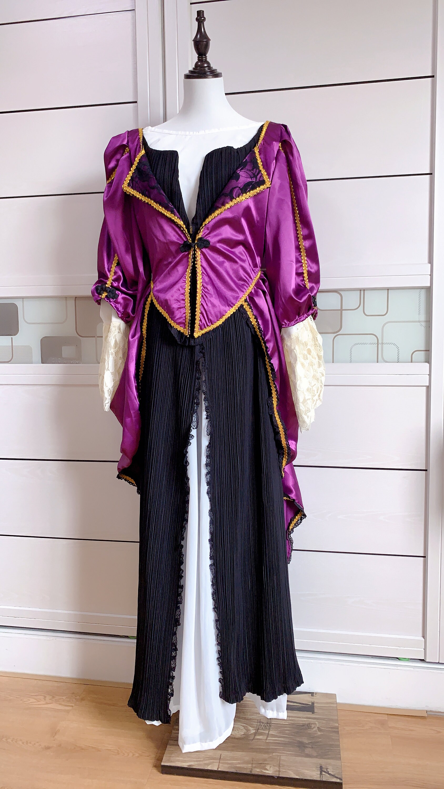 Inspired Keira Elizabeth Swann Costume Elizabeth Swann Purple Dress - Etsy