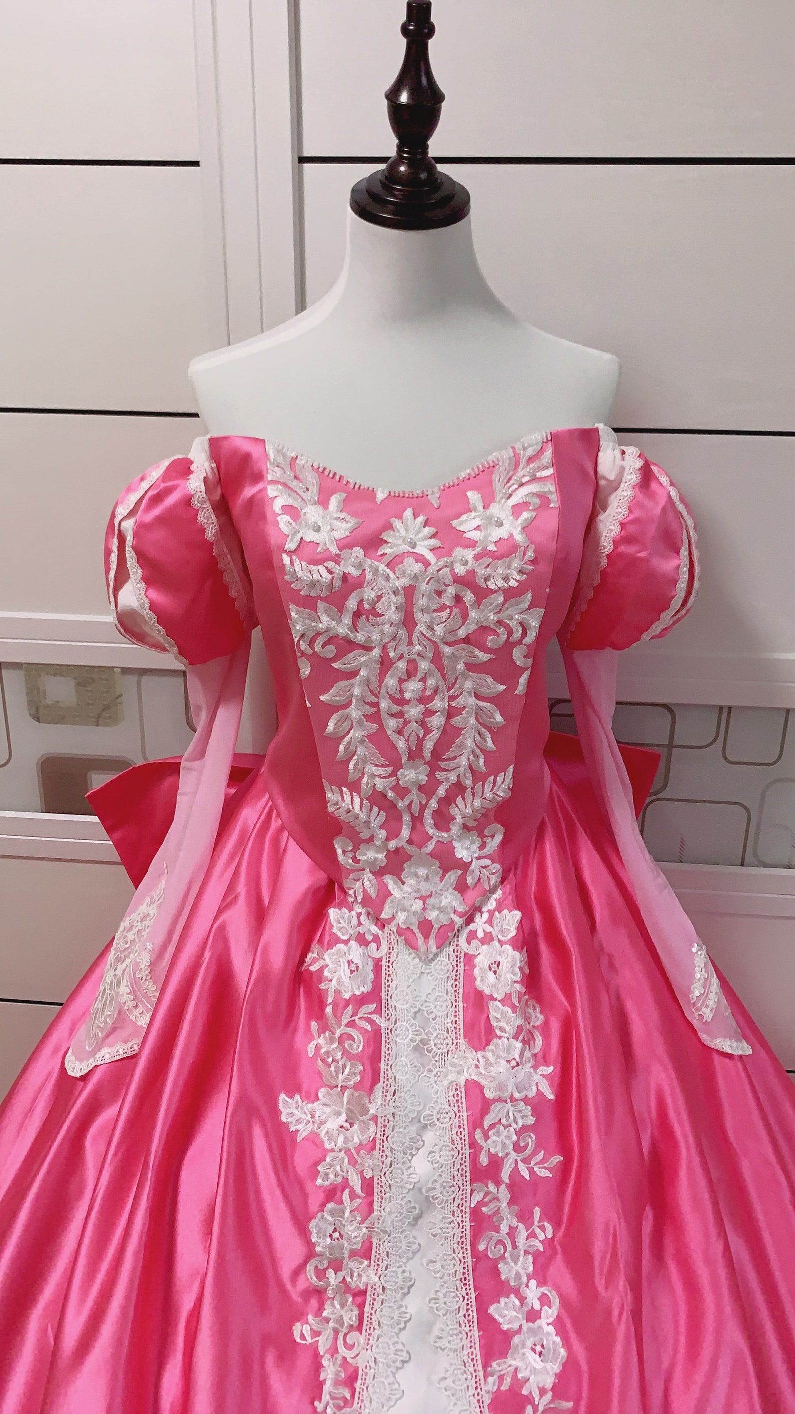 Inspired Little Mermaid Pink Ariel Dress Princess Costume - Etsy