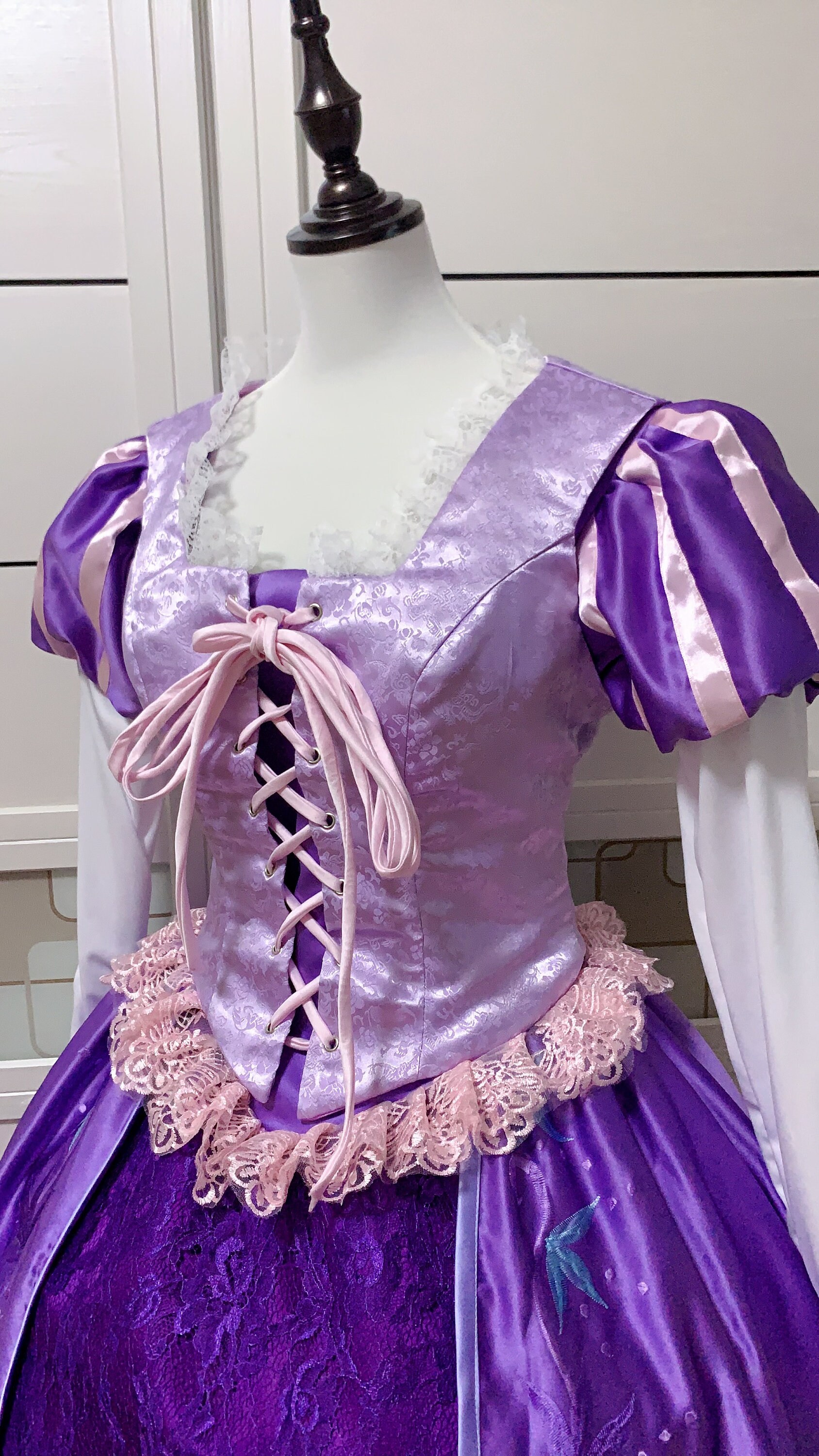 Inspired Tangled Rapunzel Dress Purple Cosplay Costume - Etsy
