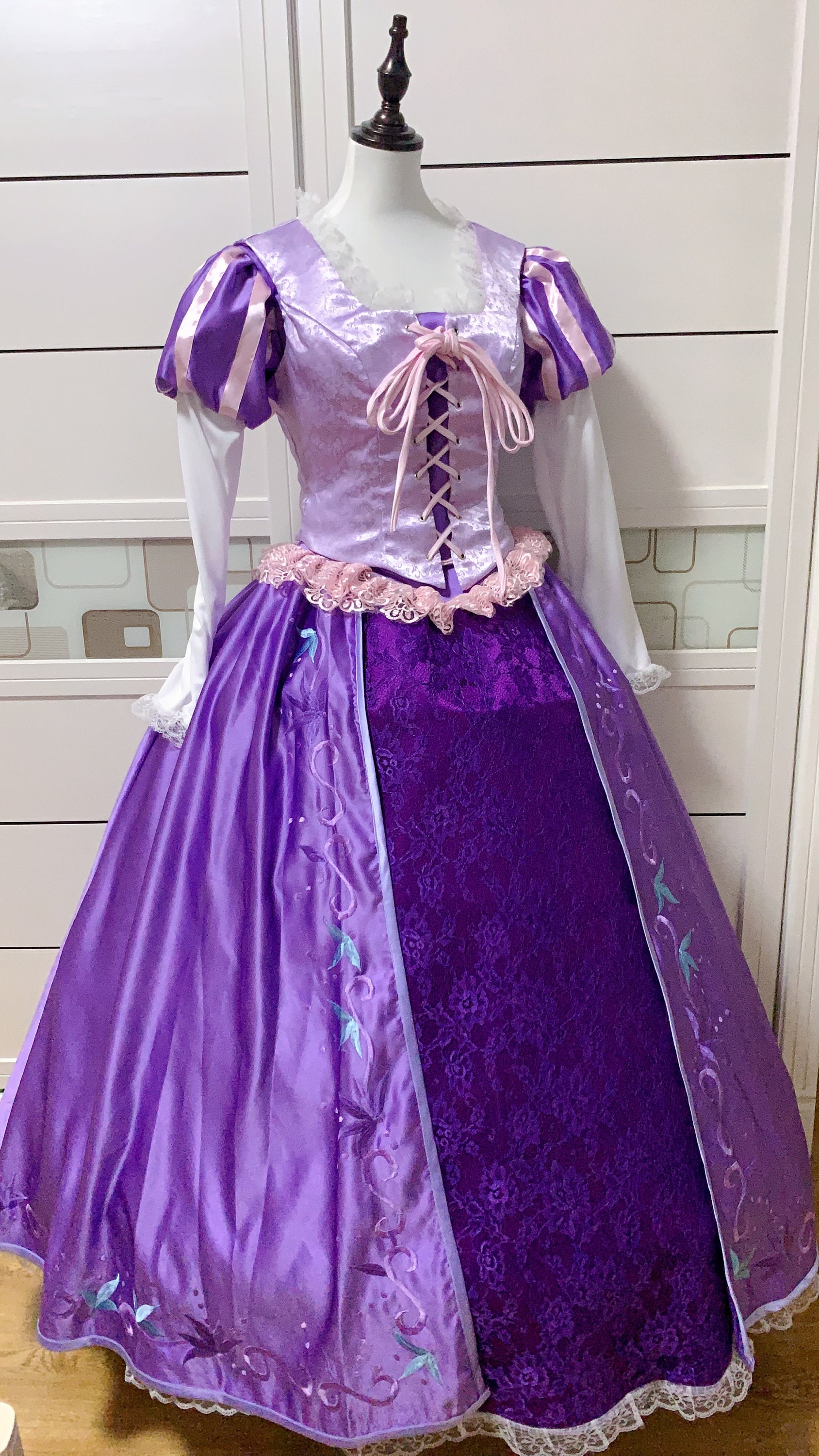 Inspired Tangled Rapunzel Dress Purple Cosplay Costume - Etsy