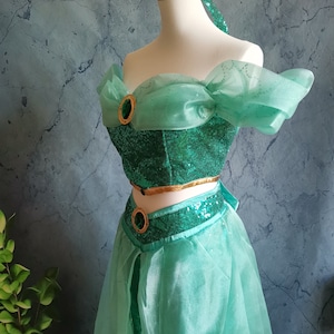 Inspired Jasmine Costume Classic Outfit - Etsy