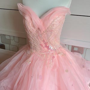 Inspired Witch Glinda Dress Pink Bubble Gown Cosplay Costume - Etsy