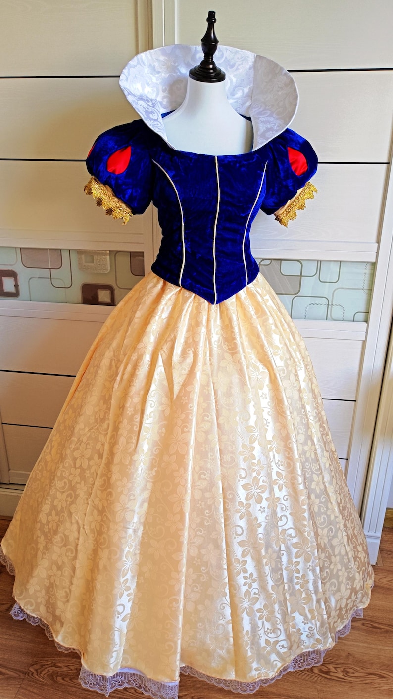 Inspired Snow White Cosplay Costume Cosplay Dress - Etsy