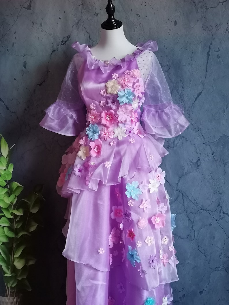 Inspired Encanto Isabela Dress Isabella Cosplay Costume - Etsy