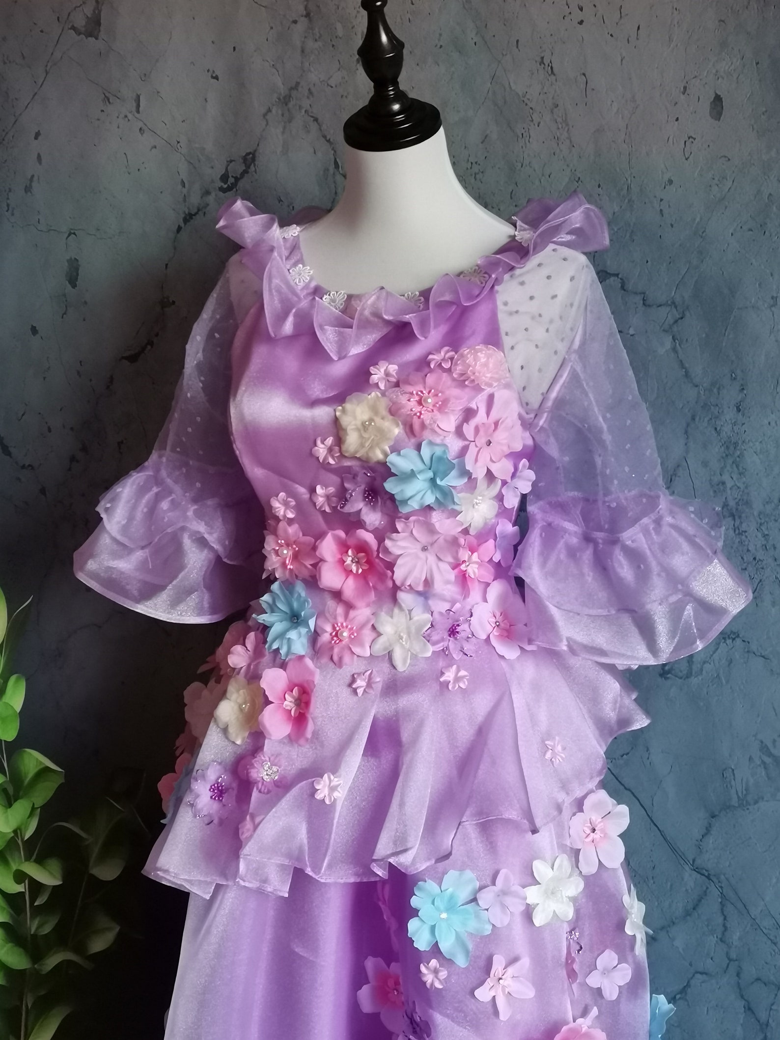 Inspired Encanto Isabela Dress Isabella Cosplay Costume - Etsy