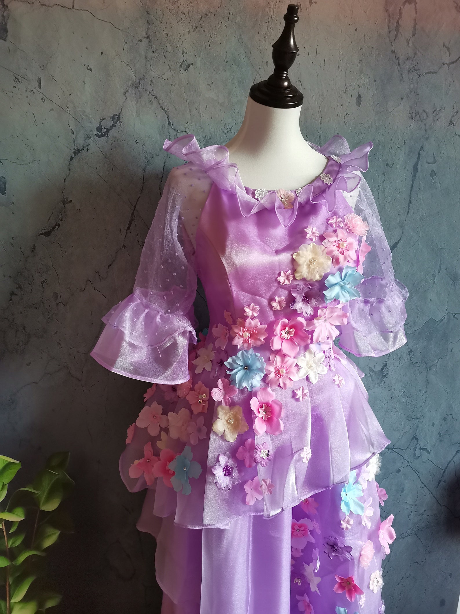 Inspired Encanto Isabela Dress Isabella Cosplay Costume - Etsy