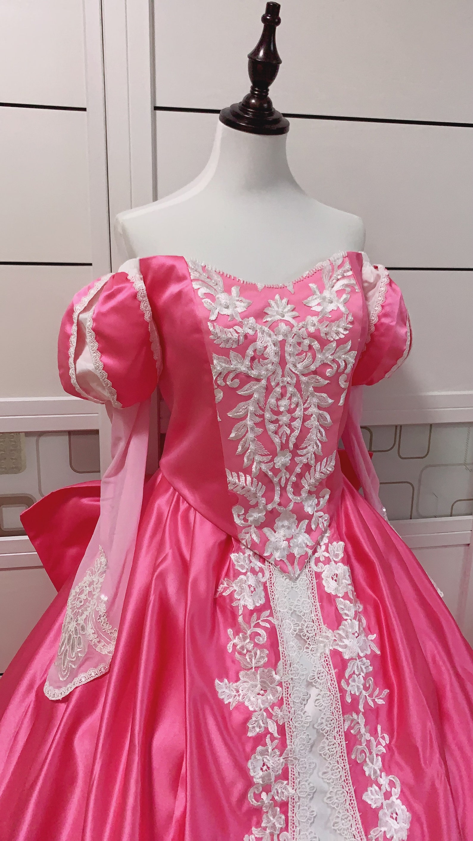 Inspired Little Mermaid Pink Ariel Dress Princess Costume - Etsy
