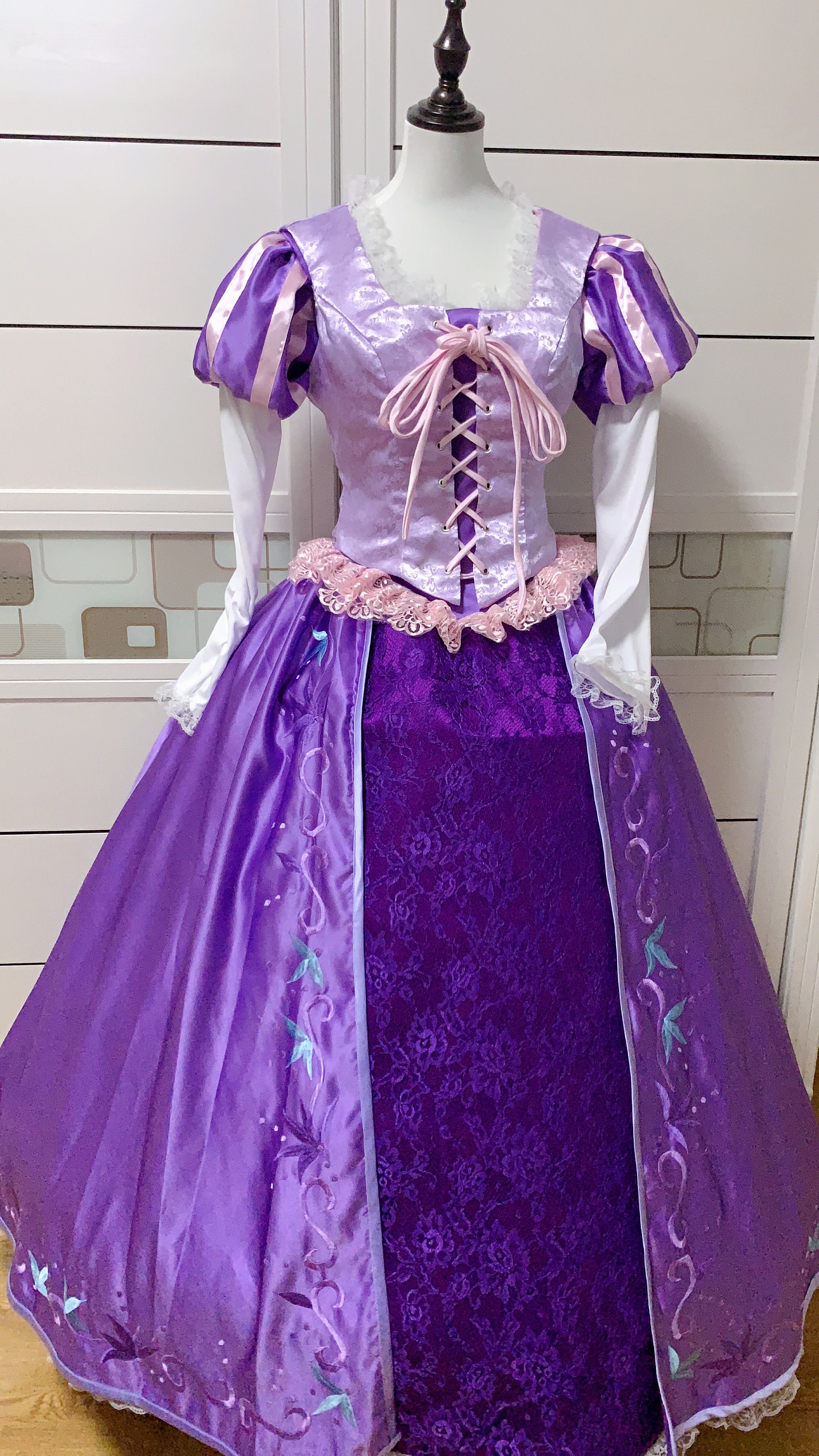 Inspired Tangled Rapunzel Dress Purple Cosplay Costume - Etsy