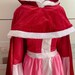 Inspired Red Belle Dress Cosplay Costume With Red Cape - Etsy