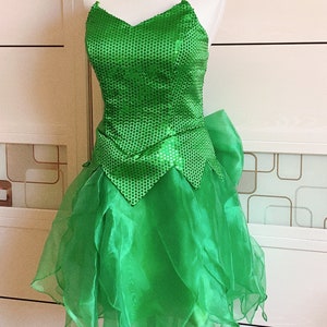 Tinkerbell Cosplay Costume Tinker Bell Costume With Wings - Etsy