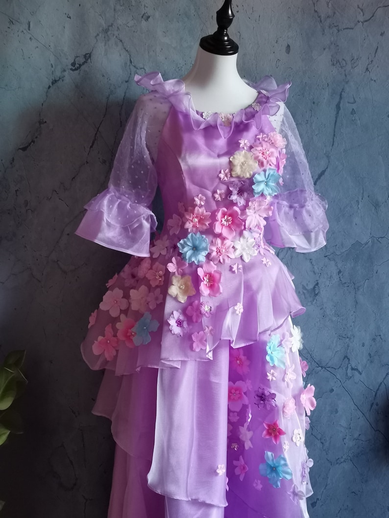 Inspired Encanto Isabela Dress Isabella Cosplay Costume - Etsy