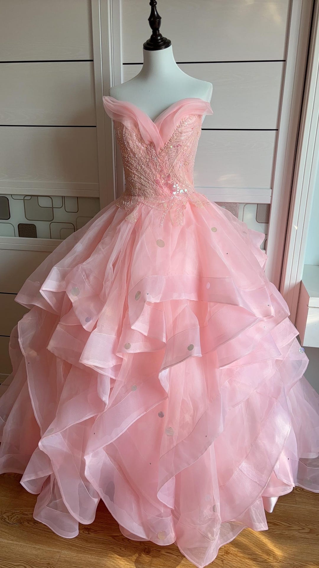 Inspired Witch Glinda Dress Pink Bubble Gown Cosplay Costume - Etsy