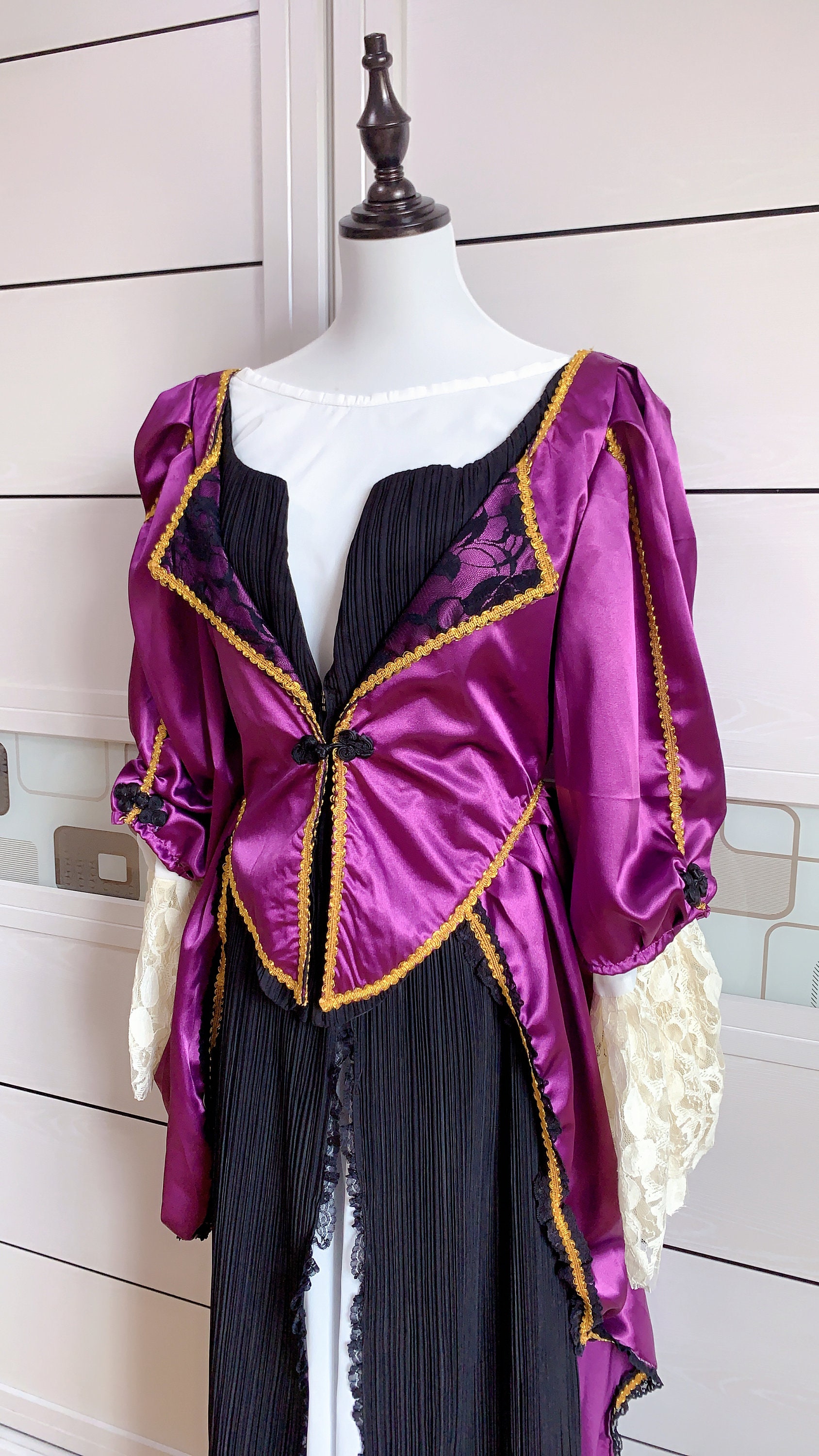 Inspired Keira Elizabeth Swann Costume Elizabeth Swann Purple Dress - Etsy