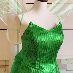 Tinkerbell Cosplay Costume Tinker Bell Costume With Wings - Etsy