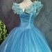 Inspired Cinderella Dress Movie Cinderella Cosplay Costume - Etsy