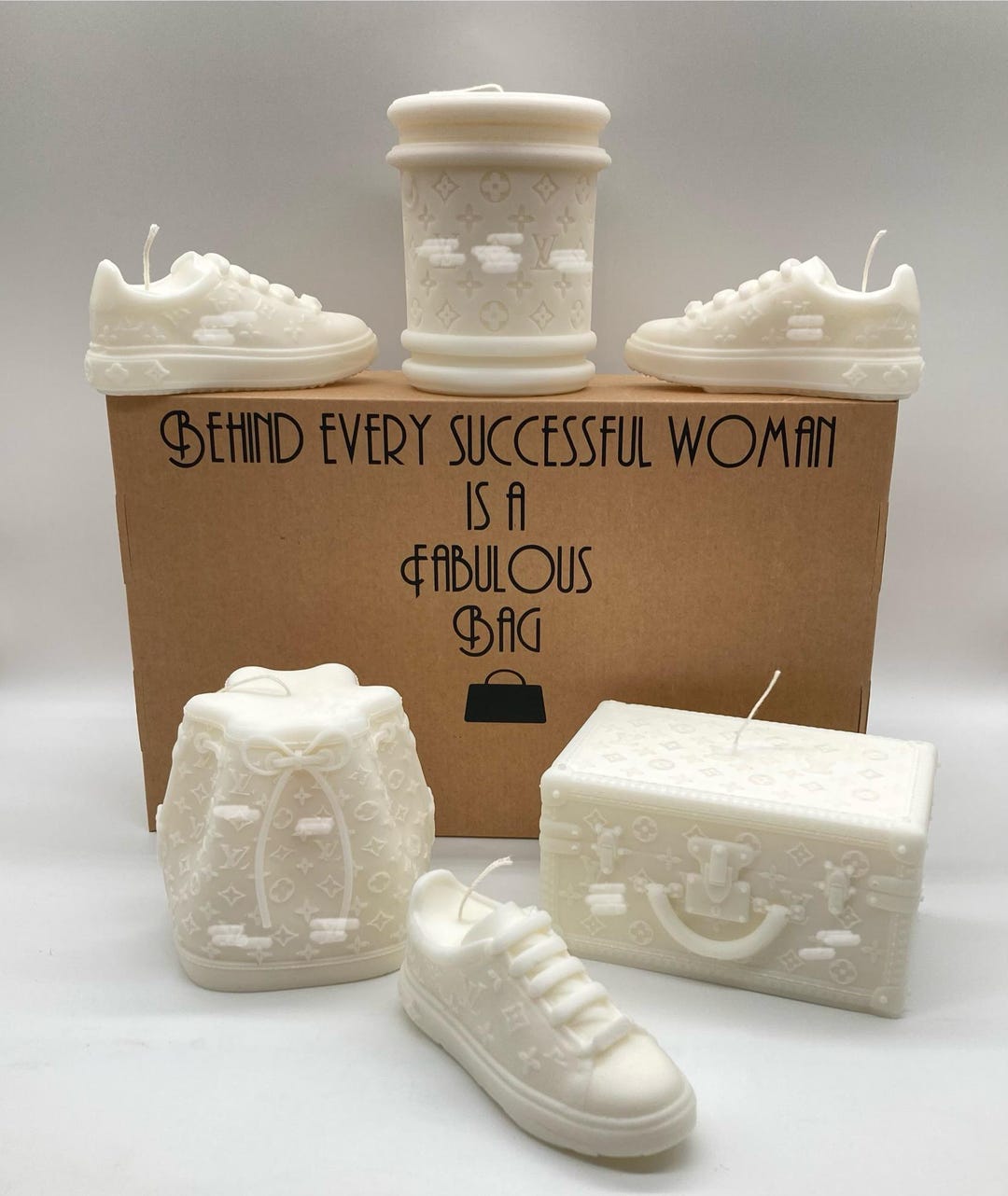Luxury Bag Candle & Shoe With Scented Mini Bags . - Etsy