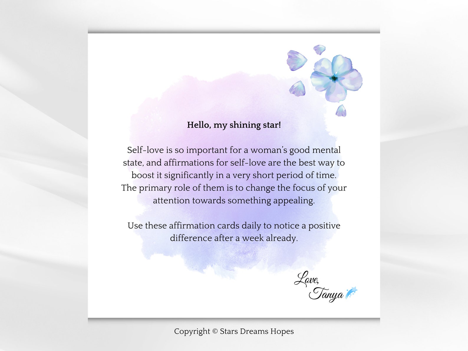 Self-love Affirmation Cards, Printable Affirmation Cards, 48 Self-love ...