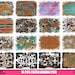 Horseshoe Digital Paper Cowboy Scrapbook Paper Cowgirl Background Rodeo ...