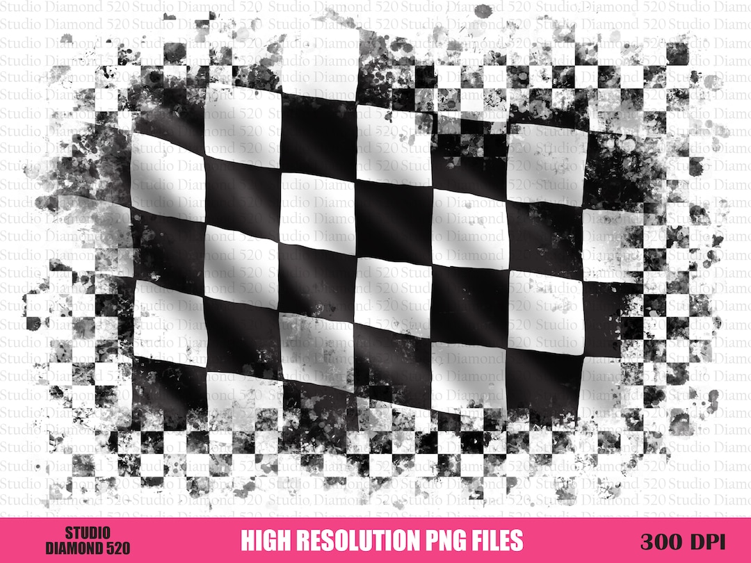 Race Flag Background PNG, Black White Checkered Distressed Background ...