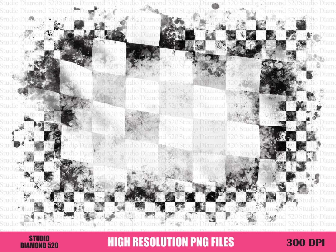 Race Flag Bleach Effect Background Png, Black White Checkered ...