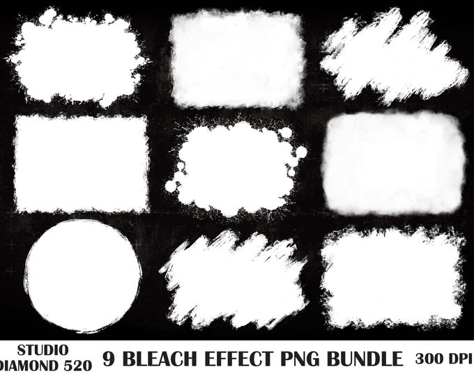 Bleach Effect Bundle Png, Bleach Splash Effect Background Png, White ...